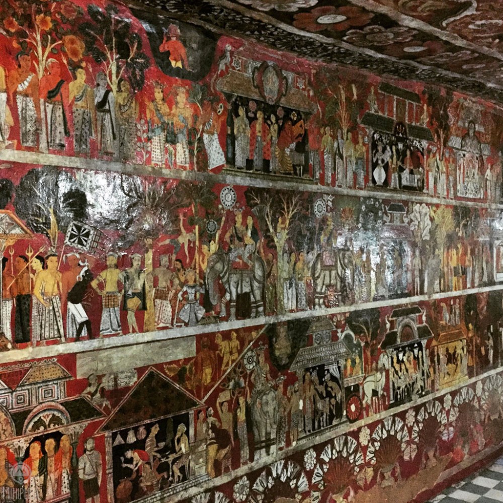 Stunning rock inscriptions and kitsch temple warnings. Dikwella Sri ...