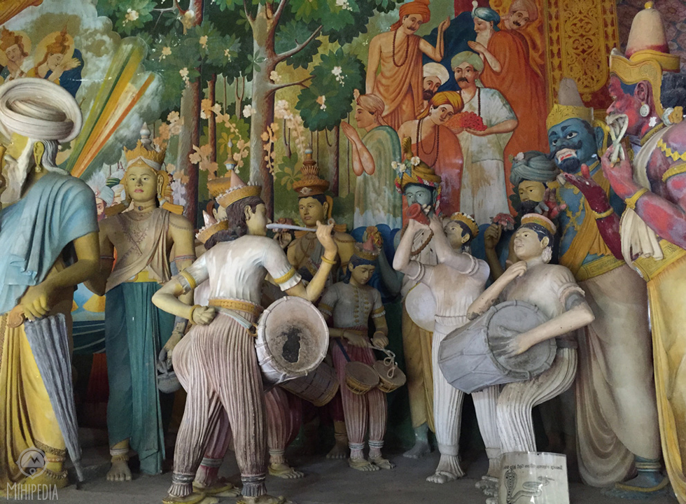 Stunning rock inscriptions and kitsch temple warnings. Dikwella Sri ...