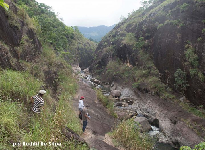 Trek to Pahanthuduwa Waterfall. Belihuloya Sri Lanka – Mihipedia.lk
