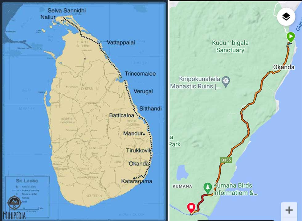 Pada Yatra: A Journey of Faith and Perseverance. Kumana Sri Lanka ...